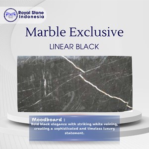 Marmer Linear Black Premium Elegan | Dharmala Prima Sakti