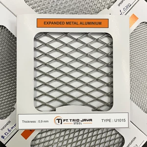 Expanded Mesh Aluminium 0.9mm – U 1015 | Trio Jaya Steel