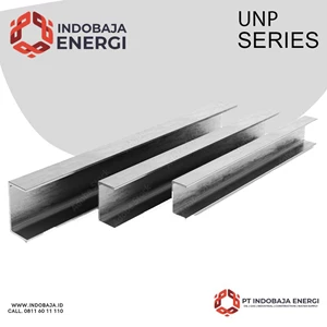 BESI KANAL UNP SS304 50 X 38 X 4MM X 6000MM