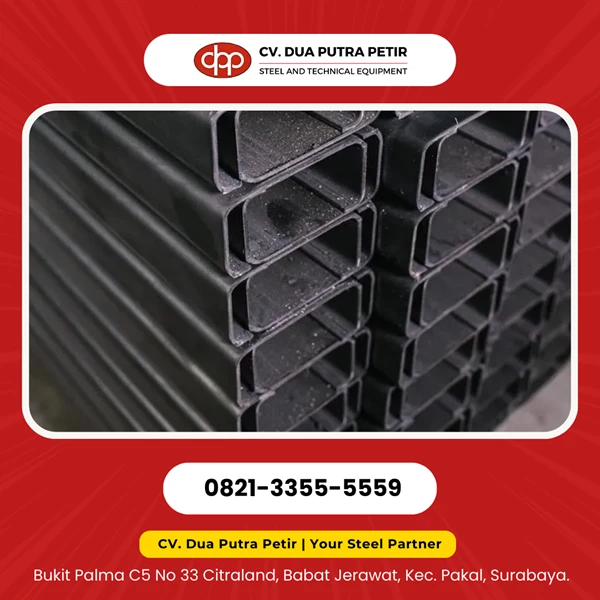 Besi Kanal CNP Besi CNP Ukuran CNP 200 x 75 x 20 x 2,3mm x 6 Meter ...
