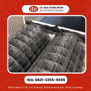 Besi Wiremesh M5 Roll Lebar 2.1 Meter Panjang 54 Meter | Dua Putra Petir