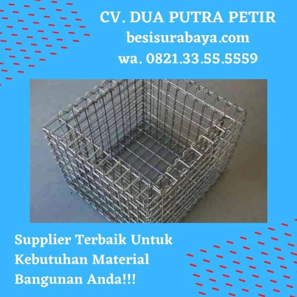 Gabion Wall Kawat Bronjong Murah Surabaya | Dua Putra Petir