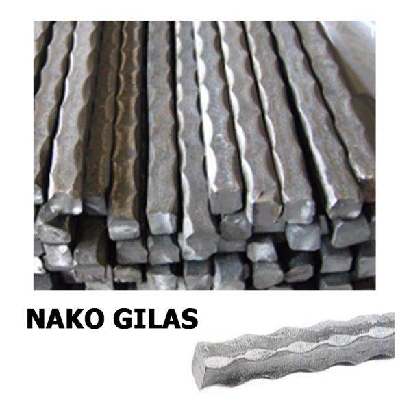Besi Baja Square Bar Nako Gilas Ukuran 100 x 100 mm | Antara Jaya ...