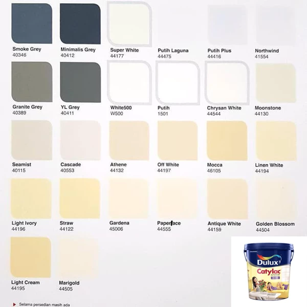 Cat Tembok Dulux Catylac Interior 2.5 Liter | Antara Jaya Perkasa ...