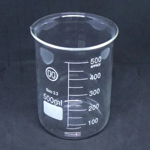 GLASS BEAKER AS A CONTAINER CONTAINER FOR WRITING MIXING AND HEATING ...