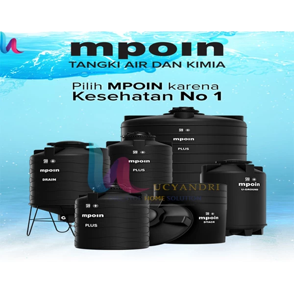 Tangki Air MPOIN PLUS 300 Tall Toren Tandon 300 Liter | Lucyandri Home ...