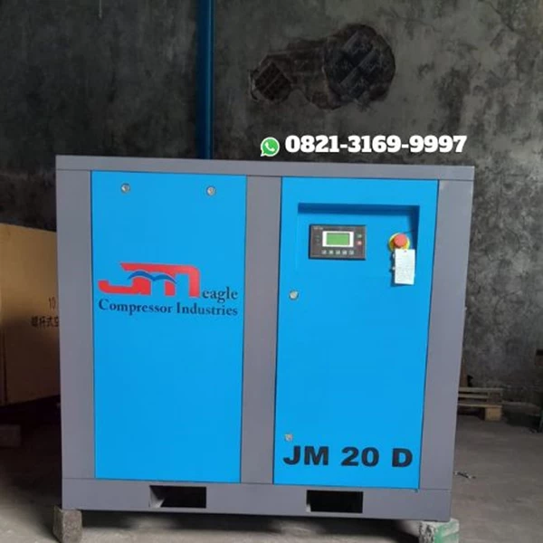Mesin Industri Kompresor Angin JMeagle 20 D | Teknik Utama