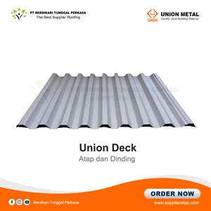 Atap Union Metal Deck Lebar 680 mm | Berdikari Tunggal Perkasa