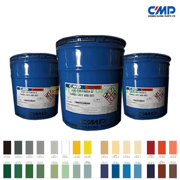 CHUGOKU MARINE PAINTS & HEAVY DUTY COATINGS CAT KAPAL | Zefa Valindo Jaya