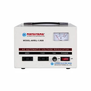 Stabilizer Listrik Matsuyama Avr 1.5 Gs-L | Gunindo Trimukti Medan