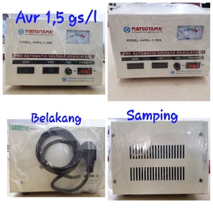 Stabilizer Listrik Matsuyama Avr 1.5 Gs-L | Gunindo Trimukti Medan