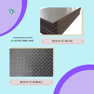 Besi Plat Bordes dan Plat Hitam | Berkat Karunia Jaya