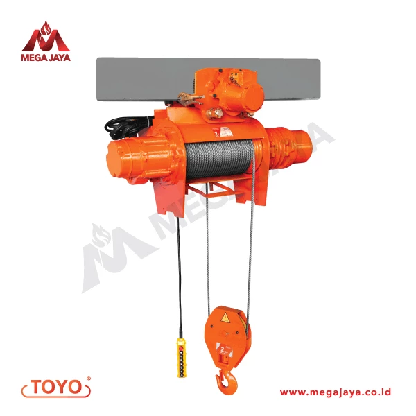 Electric Wire Rope Hoist TOYO SH Series 2 Ton x 12 Meter | Sumber Mega Jaya