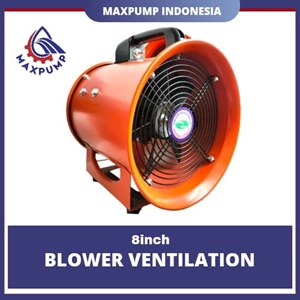 Portable Ventilator / Blower / Exhaust 8 Inch External Rotor Motor ...