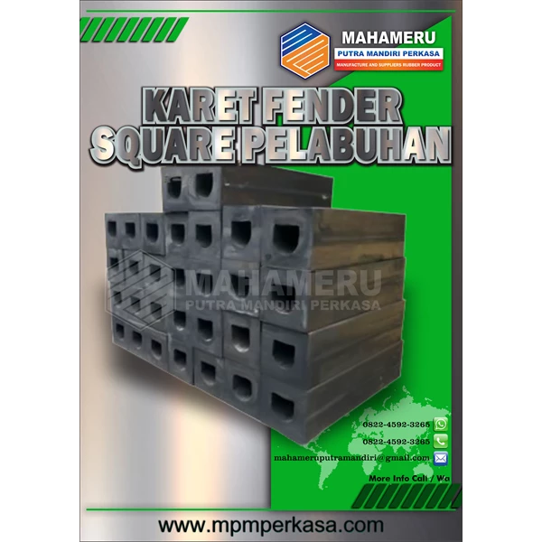 Rubber Fender Dermaga Square /Balok | Mahameru Putra Mandiri Perkasa
