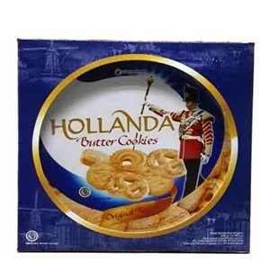 Hollanda Butter Cookies 1 KARDUS (ISI 6) | Garuda Food Putra Putri Jaya