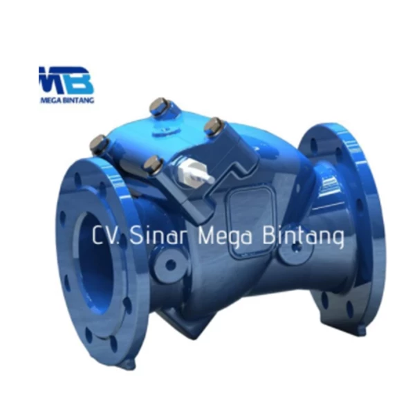 Swing Check Valve Dn 100 Pn 10/16 / 4 Inch | Sinar Mega Bintang