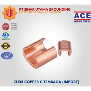 C-Clamp Tembaga 70x50-70mm - Klem Compression Connector Super Impex ...