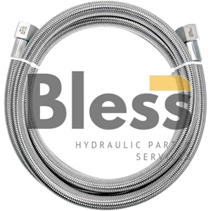Hydraulic Filter Hose Braided 1/2" R2 x 1.5 meter | Forbes Hydraulic