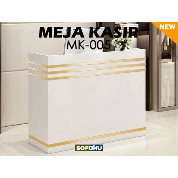 Meja Kasir MK-005 Meja Konter Custom Counter Table Meja | Kings Furniture