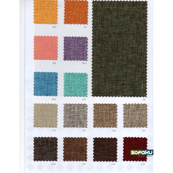 Kimmy Ateja Fabric Kain Upholyster Kain Jok Sofa Fabric Tebal | Kings ...