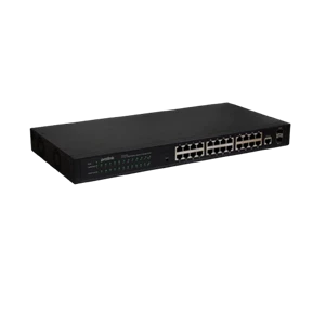 Managed Switch Hub Internet Prolink PSG2401M 24 Port + 2 Port SFP ...