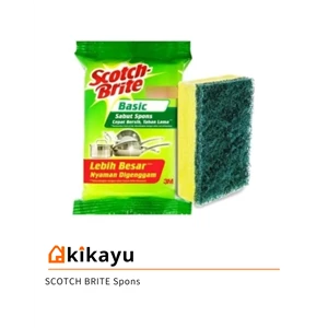 Busa Spon Cuci Piring Merk SCOTCH BRITE | Kikayu Global Sentosa