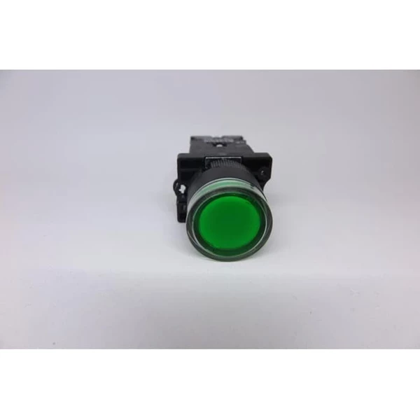 Push Buttons LED Illuminated 220V Green 1NO+1NC Larkin LB2-EW3365 ...