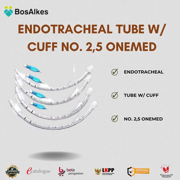 ENDOTRACHEAL TUBE W/ CUFF NO. 2.5 ONEMED | BOSALKES