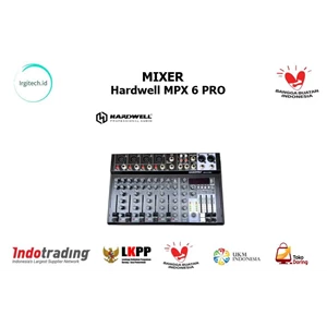 Microphone Mixer Hardwell MPX 6 Pro | Irgitech.id