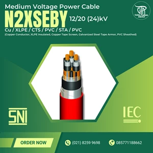 Kabel N2XSEBY 3x70 mm2 20kV Kabelmetal (KMI) | Golden Pradhana Abadi