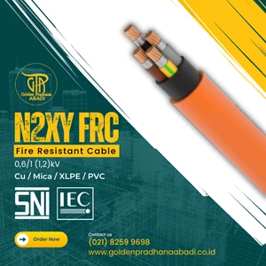 Kabel FRC N2XY 4x50 mm2 1kV Kabelmetal (KMI) | Golden Pradhana Abadi