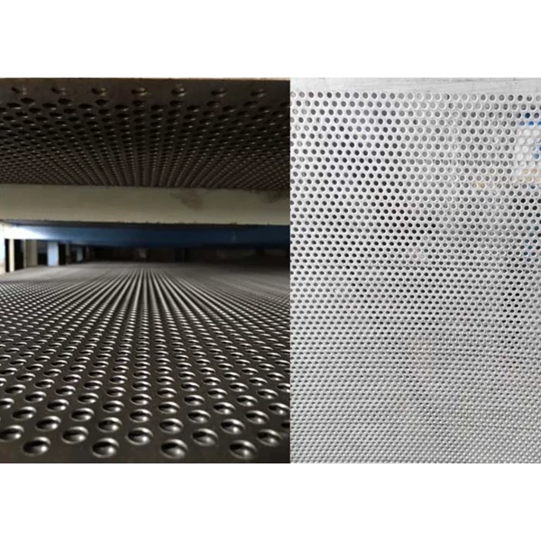 Plat Lubang Besi Perforated 1 mm (1.2x2.4 m) Diameter Lubang Lengkap ...
