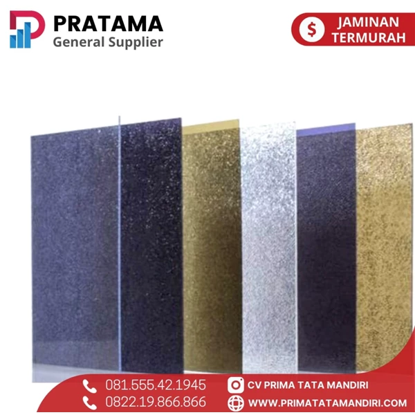 Atap Fiberglass Solarflat 6.00mm Merk Fiber Solartuff Solid | Prima ...