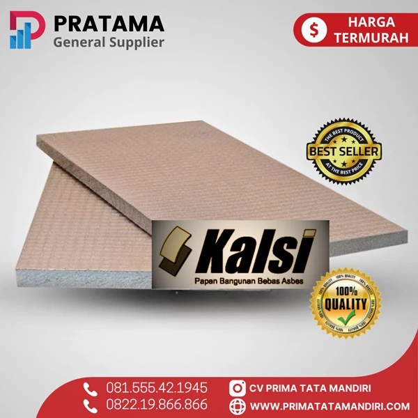 Kalsifloor 20MM PAPAN SEMEN KALSI 20MM kalsiboard UNTUK LANTAI | Prima ...
