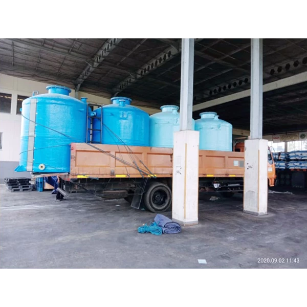 Tangki Fiber Silinder Tandon Air Roof Tank Tangki Tanam Ukuran Custom ...