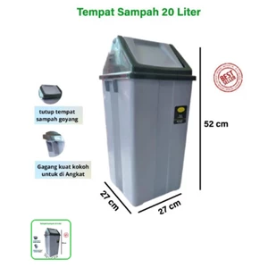 Tong Sampah 20 Liter untuk rumah dan kantor | Finzar Putra Bahri