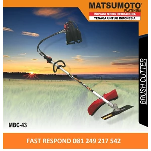 MESIN POTONG RUMPUT 43CC MATSUMOTO MBC-43 2TAK | Hans Sukses Mulia