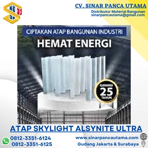 ATAP SKYLIGHT ALSYNITE ULTRA ATAP INDUSTRI HEMAT ENERGI | Sinar Panca Utama