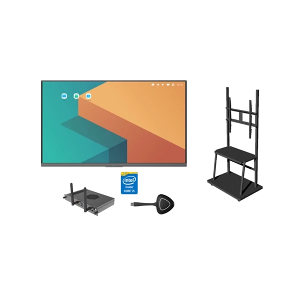Smartboard TKDN ICE Board 65 Inch 4K UHD-V3 with OPS (8-256 i7) + Stand ...