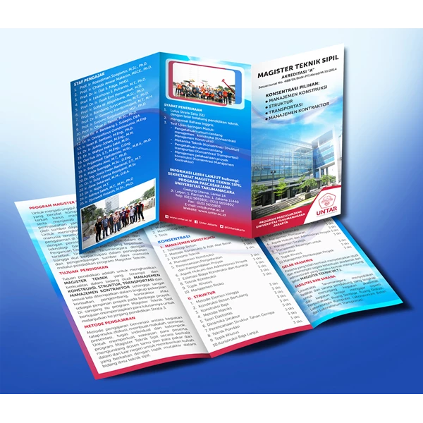 Cetak Brosur Flyer Leaflet Lipat | Arky Karya Inovasi