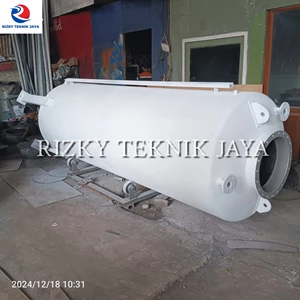 Bejana Tekan Pressure Vessel Industri Tangki Tekanan Custom SS304 SS400 ...