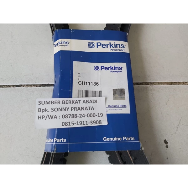 PERKINS CH11186 FAN BELT CH-11186 PERKINS V-BELT CH 11186 4173083 417 ...