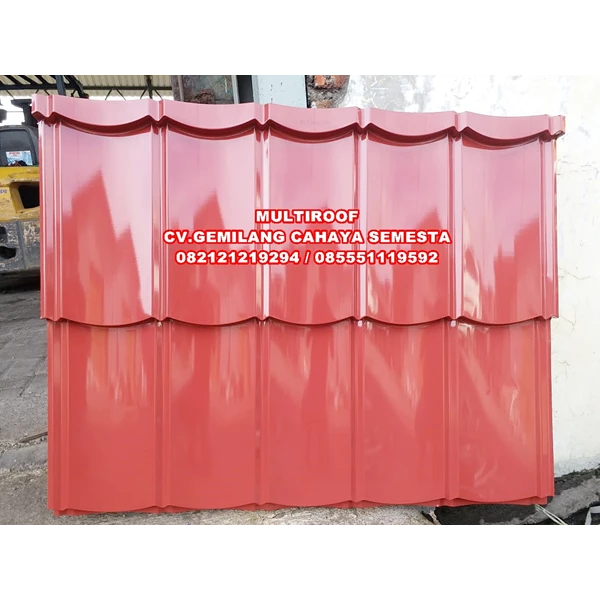 Genteng Metal Multiroof - Multicolour | Gemilang Cahaya Semesta