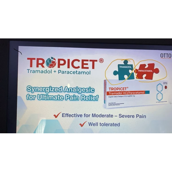 Tropicet tablet (Obat Penyakit Umum) | Chemipharma Julien Djonelida