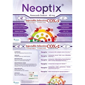 NEOPTIX INJEKSI 40 MG VIAL - PT. Fajar Farmatama Distributor - DKI ...