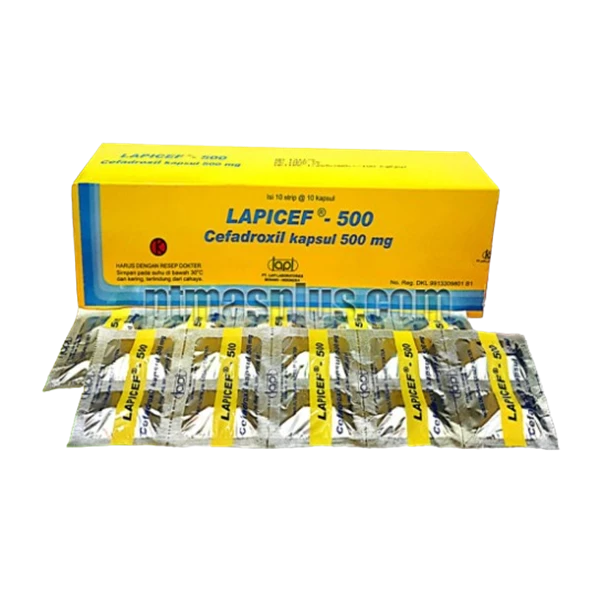 Lapicef 500 mg 100 Kapsul - PT. Fajar Farmatama Distributor - DKI ...