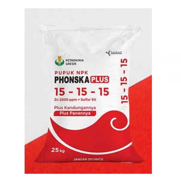 Pupuk NPK Phonska Plus 15 15 15 Kemasan 25 kg | Boston Indo Global