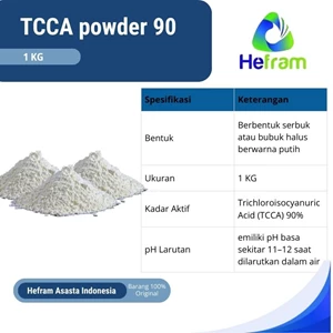 TCCA Powder 90 Filter Air | Hefram Asasta Indonesia