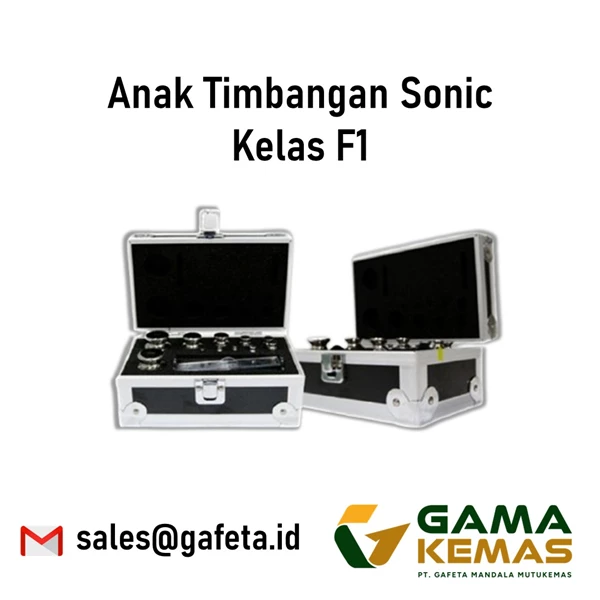 Anak Timbangan Sonic Kelas F1 | Gafeta Mandala Mutukemas